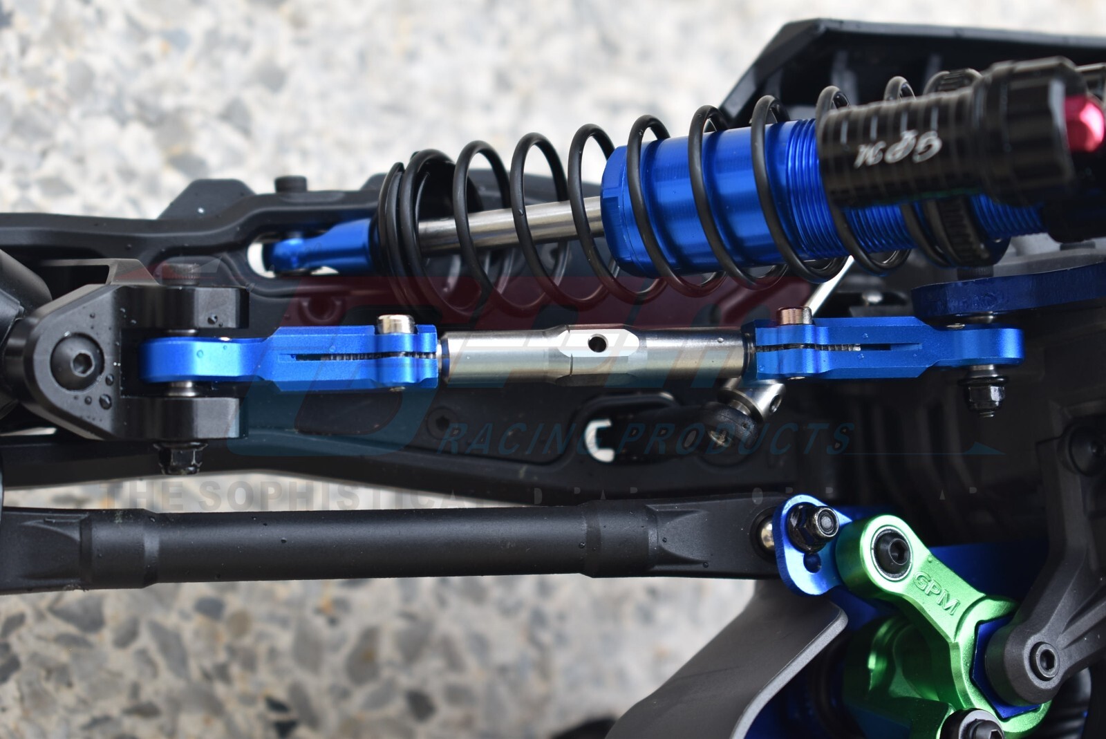 GPM Aluminum 7075+Stainless Steel Front Camber Links For TRAXXAS 1/8 ...