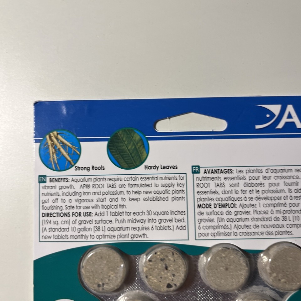 API Pond Plant Root Tabs 10 Tab Keep Aquatic Flourishing Promotes Lush ...