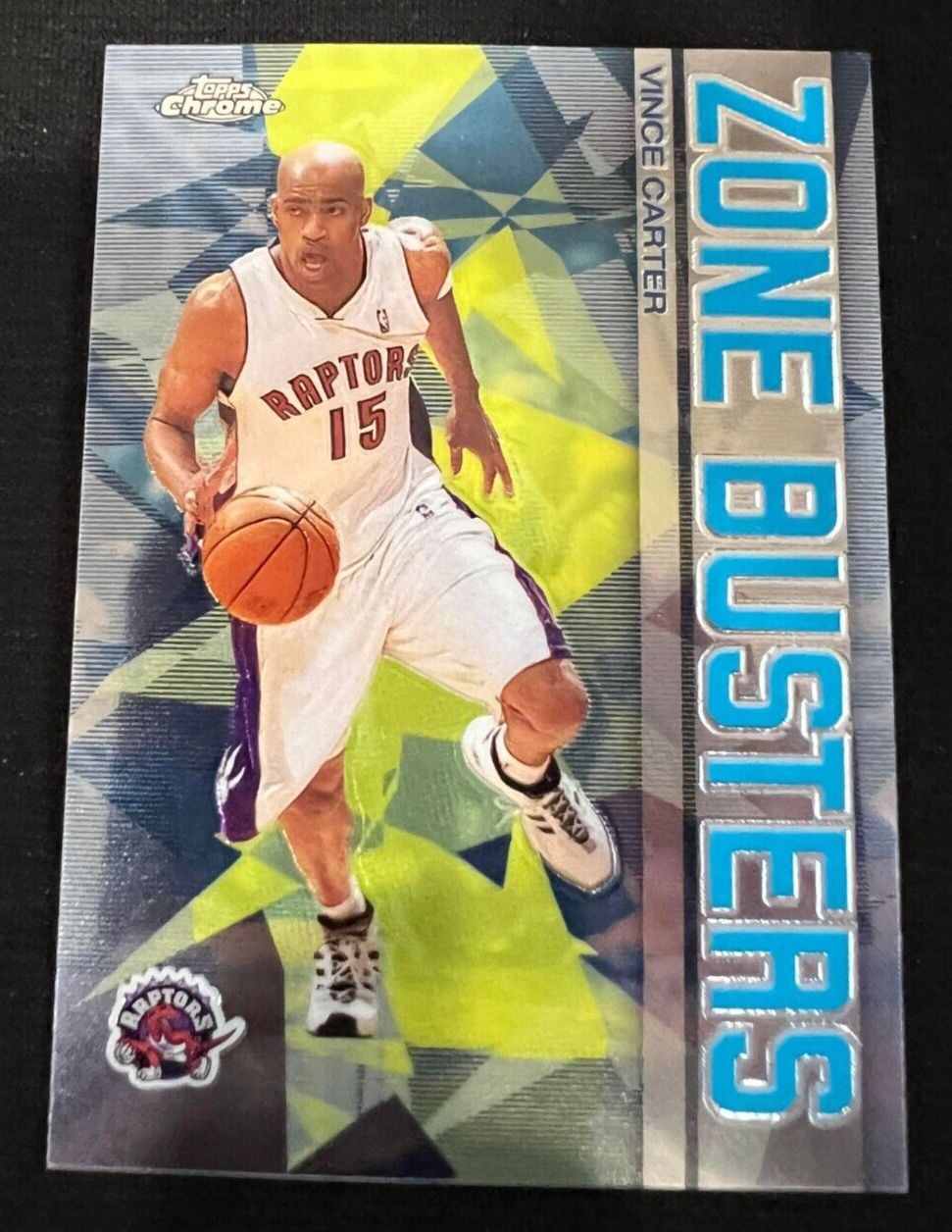 VINCE CARTER Toronto Raptors 2002-03 Topps Chrome Zone Busters #ZB12 ...