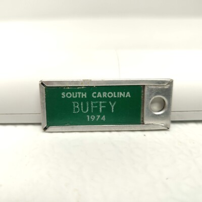 RARE VTG DAV Disabled Veterans Mini License Plate Key BUFFY SOUTH ...