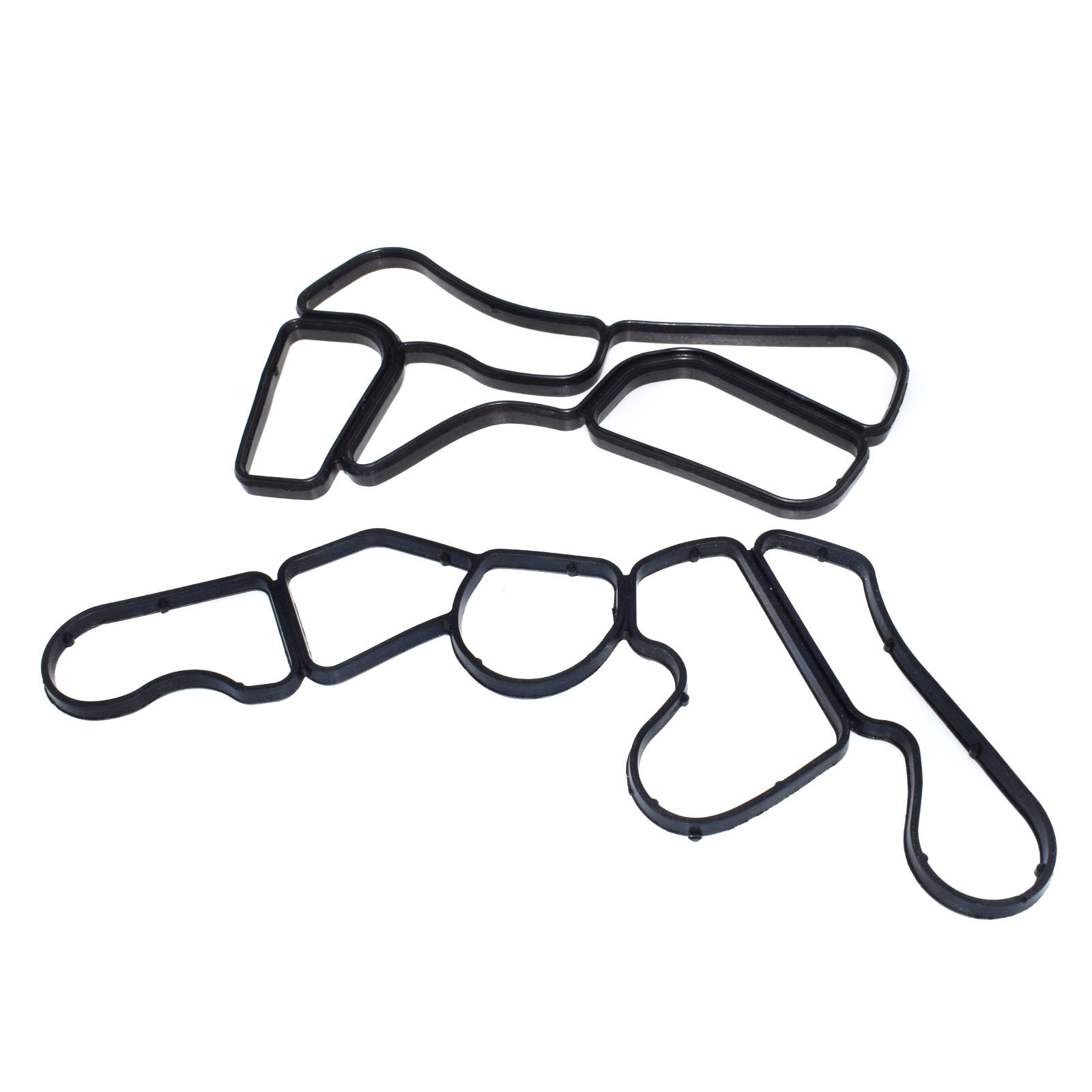 2Pcs Engine Oil Filter Housing+Timing Case Gasket Set For Mercedes ...