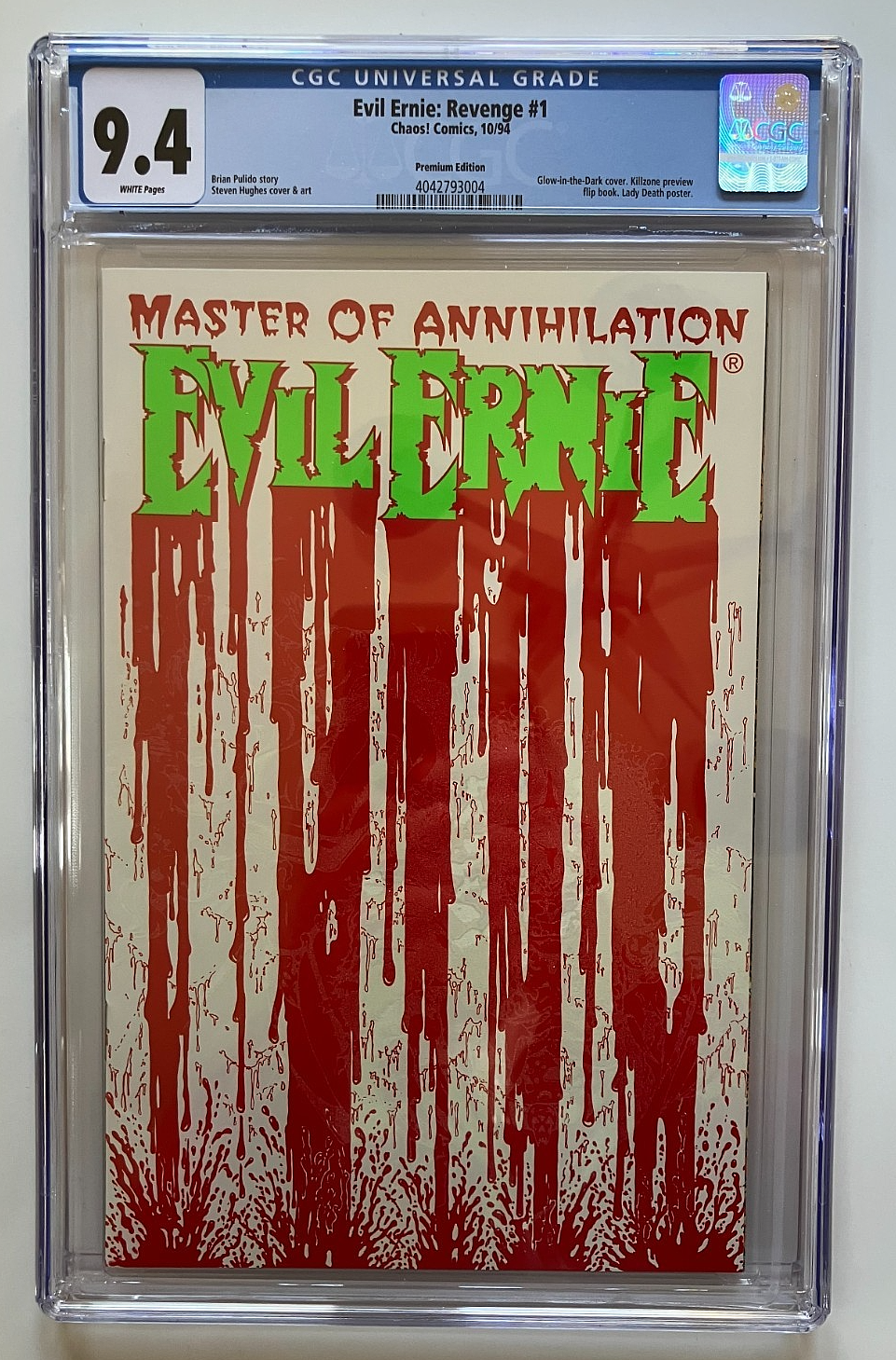 1994 Chaos! Comics Evil Ernie - Master of Annihilation - Revenge #1 ...