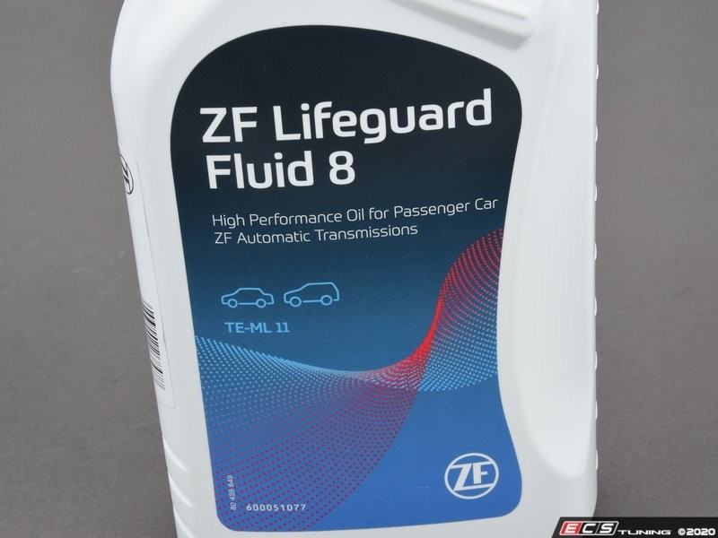 ZF - Lifeguard 8 Automatic Transmission Fluid - 1 Liter - Green ...