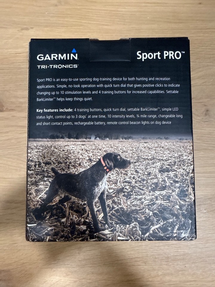 New in box Garmin Sport Pro Bundle Dog Training 753759114435| eBay