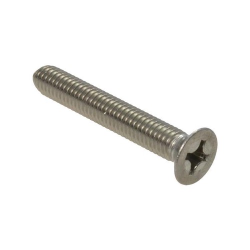 Qty 2 Countersunk Phillip M8 (8mm) x 60mm Stainless Steel 304 Machine ...