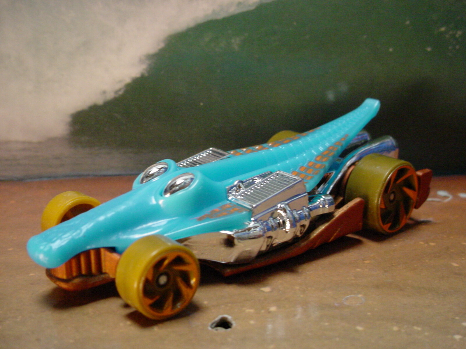 2020 Hot Wheels CROC ROD 🐾 blue; orange crocodile☆Multi Pack Fresh ...