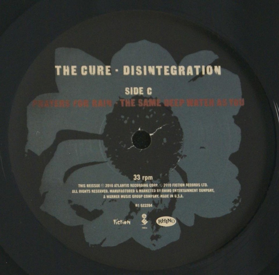THE CURE - DISINTEGRATION - ROCK VINYL LP | eBay