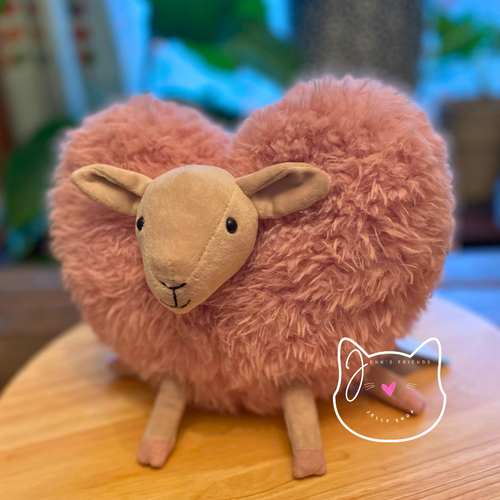 Jellycat AIMEE SHEEP New BNWT RETIRED Soft Plush Toy Lamb Pink ...