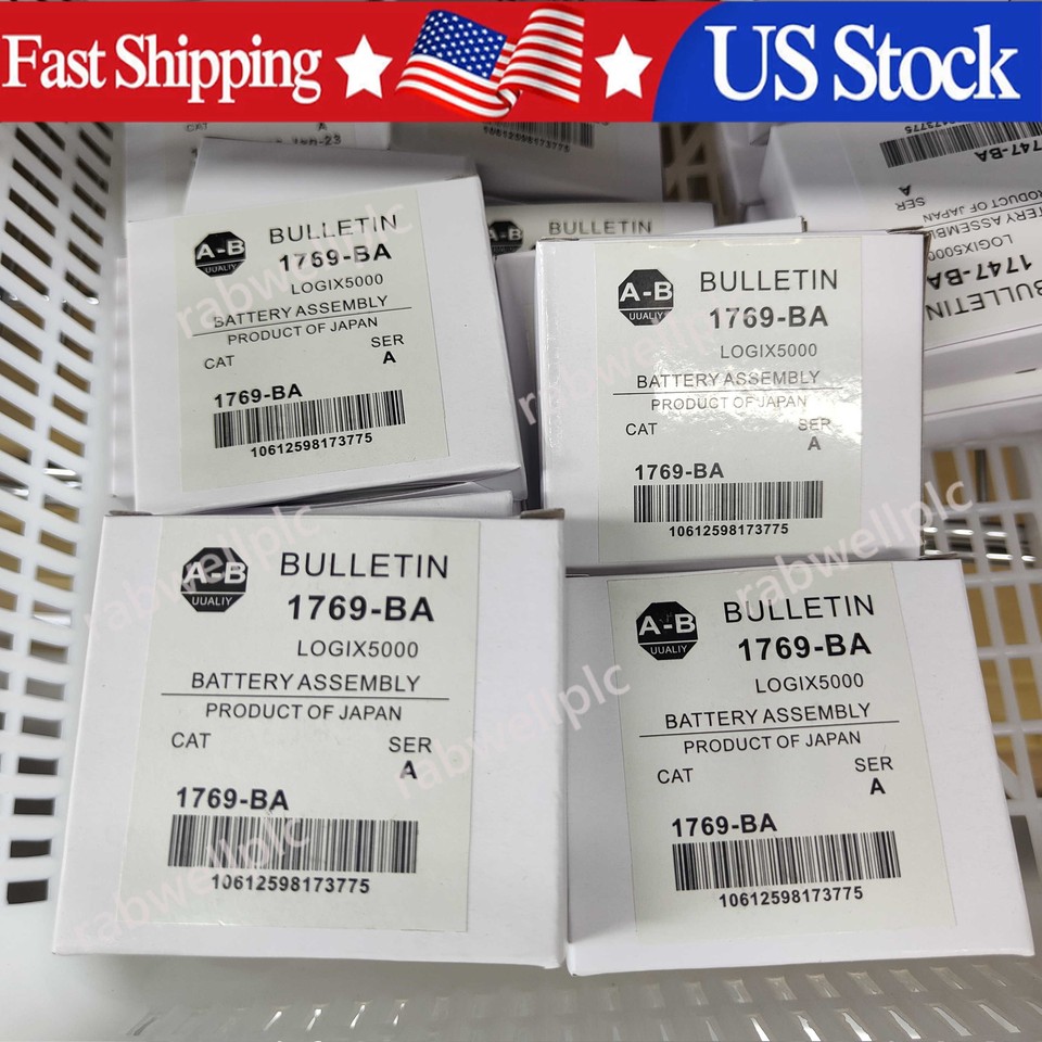 New Allen Bradley 1769-BA Logix5000 Battery Assembly Ser A 3VDC 850mAh ...
