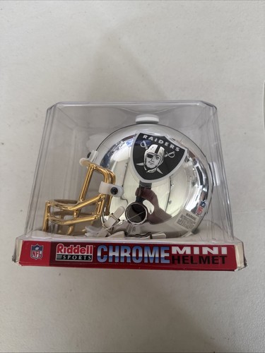 RARE Limited Edition OAKLAND RAIDERS - Mini Helmet 24K Gold Mask And ...