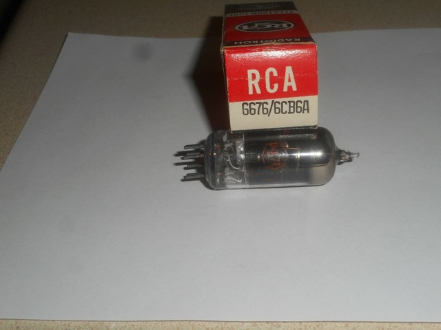 NOS/ Lot of (2) Vintage RCA 6676/6CB6A Vacuum tubes for sale online | eBay