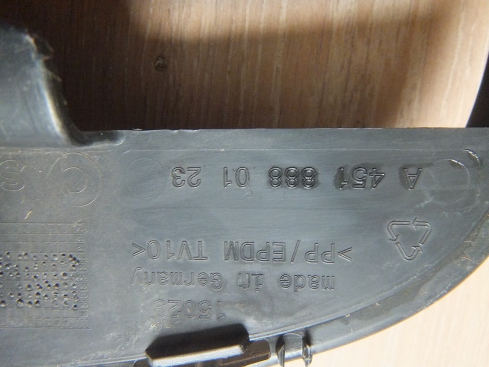 Genuine Smart Fortwo 451 FRONT Black Radiator Grille A4518880123C22A | eBay