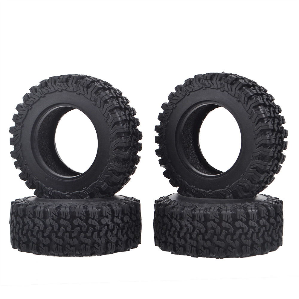 1.9" Crawler Tires 90mm Tyres for 1/10 RC Car Tamiya CC01 CC02 Axial ...