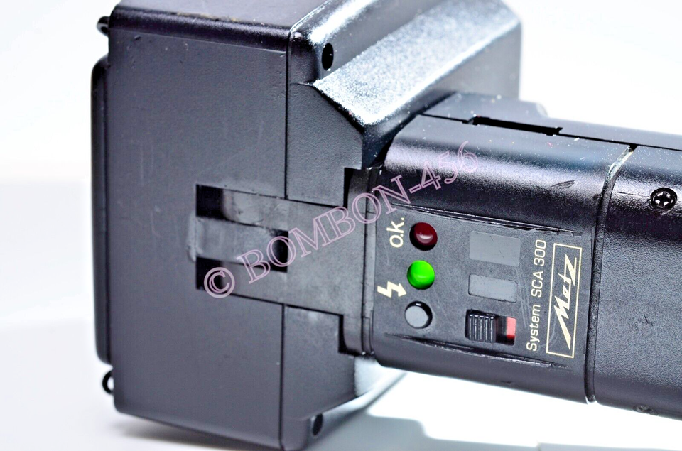 METZ 45 CL-3 Pro Flash NO AA BATT Pack/BRACE/BRACKET - Tested /Working ...