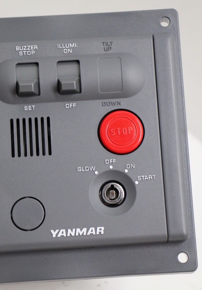 Yanmar 129574 91130 OEM Gauge Instrument Dashboard Ignition Panel P=127 ...