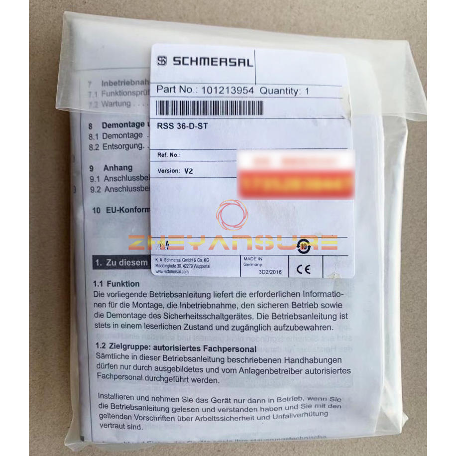 1PC New Schmersal RSS 36-D-ST 101213954 Safety Sensor RSS36-D-ST | eBay UK