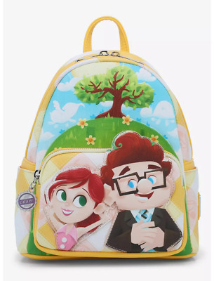 Loungefly Disney Pixar Up Carl & Ellie Cloud Gazing Mini Backpack NEW ...