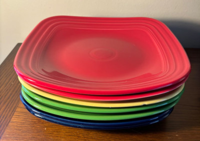 Fiestaware HLC 11" Square Dinner Plates Various Colors - Buyers Choice ...