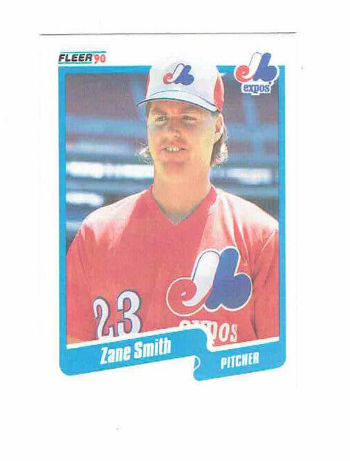 Zane Smith Expos Pitcher #362 Fleer 1990 Baseball Card | eBay