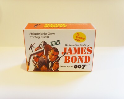 JAMES BOND- THUNDERBALL - PHILADELPHIA CARDS- Custom picture cards ...