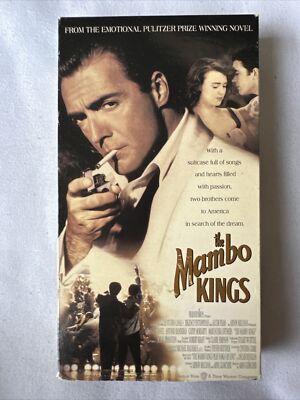 1992 THE MAMBO KINGS ANTONIO BANDER VHS Tape, COMPLETE/TESTED SEE ...