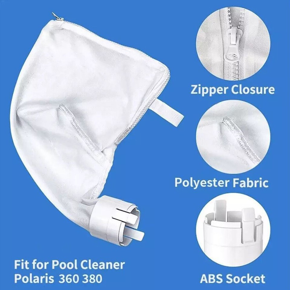 4 Pack Pool Cleaner Bags All Purpose Filter Bag Replacement for Polaris ...