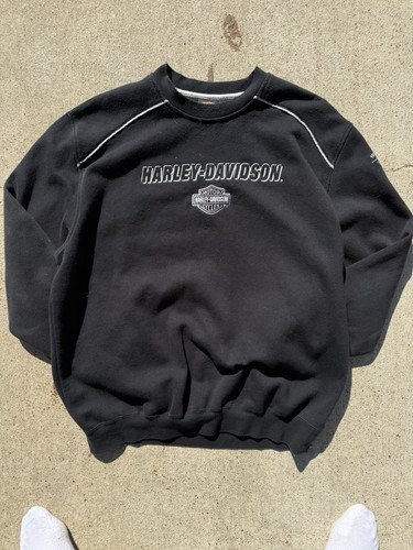 Vintage Harley Davidson Center Logo Crewneck | eBay