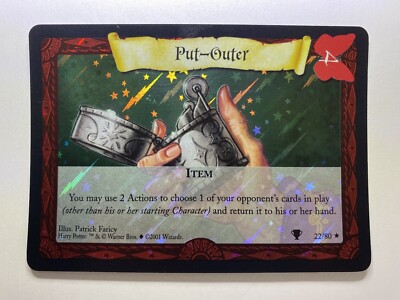 2001 WOTC Harry Potter TCG Put-Outer Quidditch Cup Foil 22/80 LP | eBay