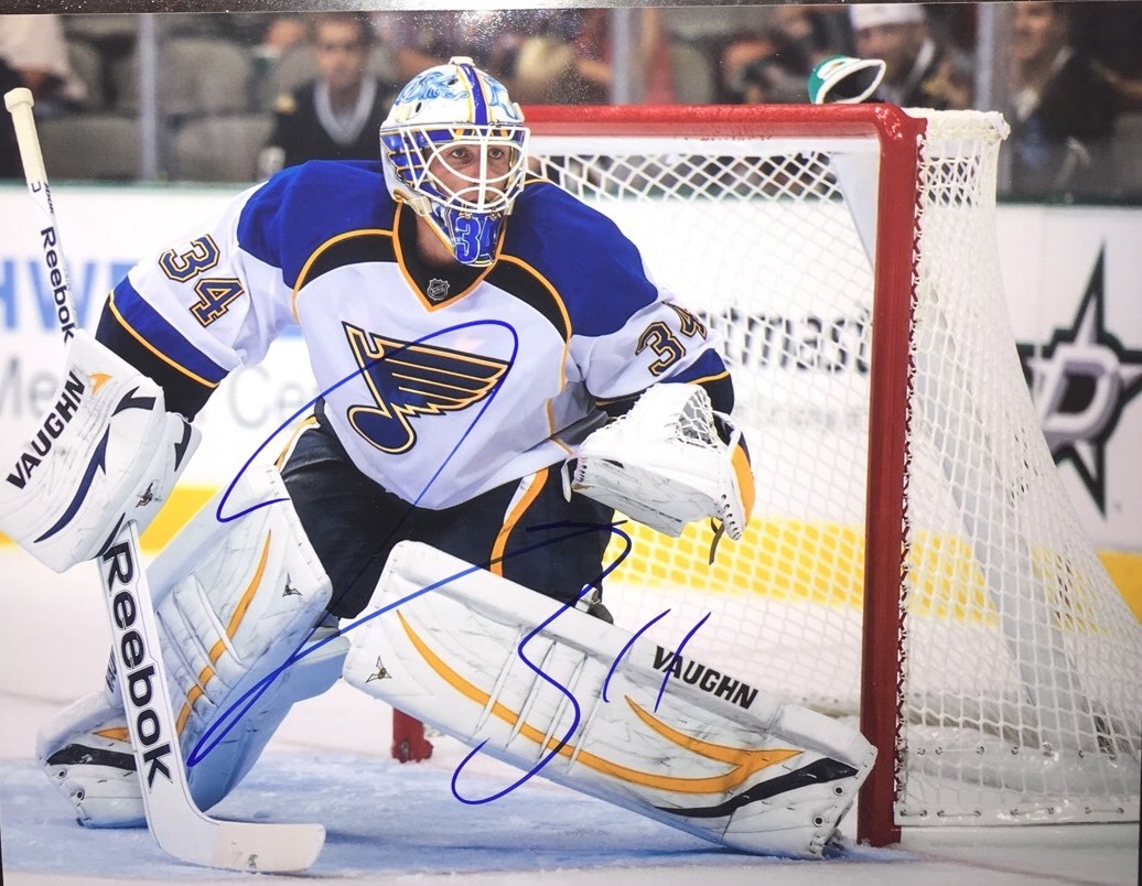 Jake Allen St Louis Blues Signed 8X10 Photo AUTOGRAPH | eBay