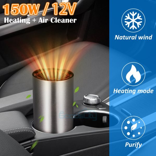 12V Electric Car Heater Portable Defogger Defroster Demister for Car ...
