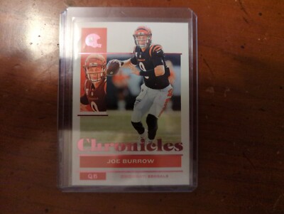 2021 Joe Burrow pink chronicles | eBay