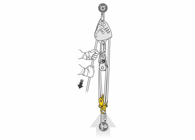 Petzl Spin L2 Double Black Pulley Openable While Loaded P001CA01 for ...