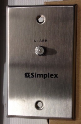 SIMPLEX 0621152 FIRE ALARM REMOTE INDICATOR LED PID: 2098-9808 | eBay