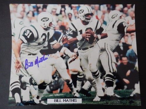 Bill Mathis Autographed 8" X 10" Photograph | eBay