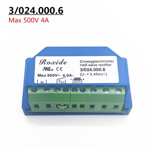 1X 3/024.000.6 Replace motor brake rectifier rectifier power supply 4A ...