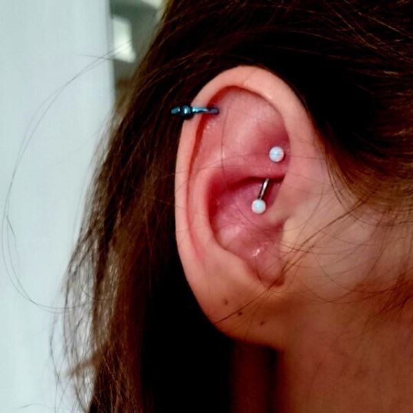 Ear Bridge Piercing