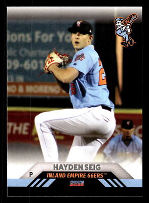 Hayden Seig 2022 Choice Inland Empire 66ers #23 Inland Empire | eBay