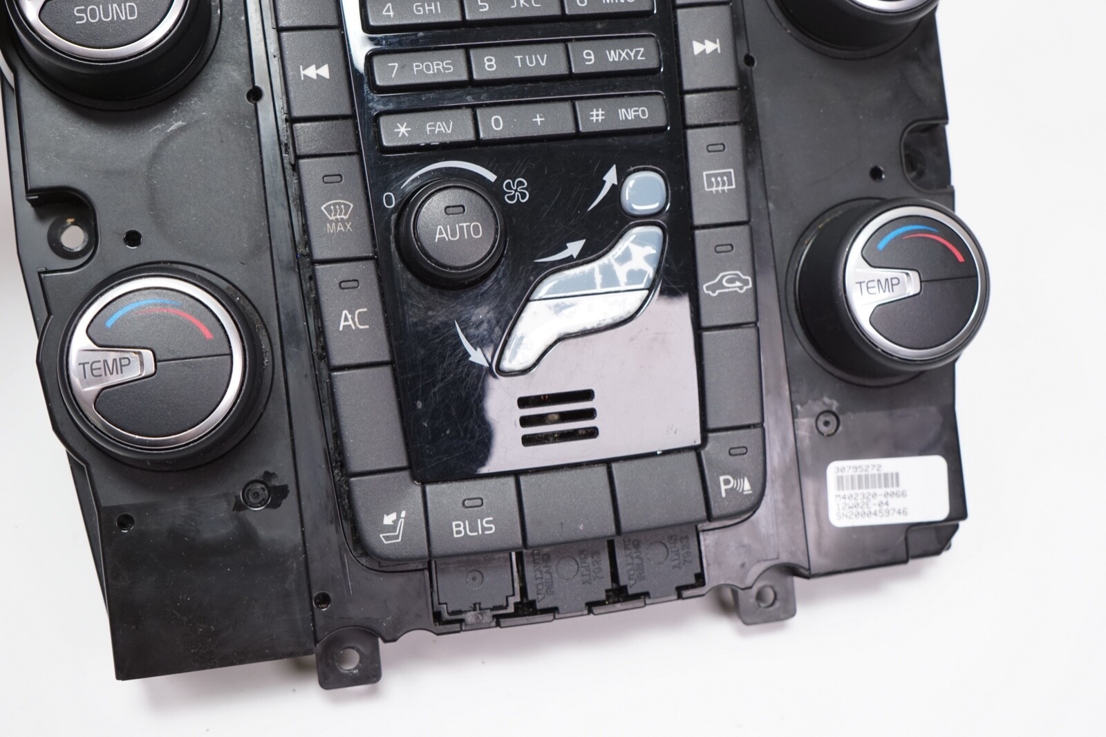 Volvo S60 S80 XC70 Heater Climate Control Radio CD Control Dash OEM ...