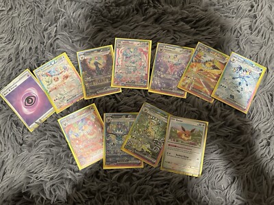 Pokemon Prismatic Evolutions SIR GOD PACK Masterball Eevee, Umbreon EX ...