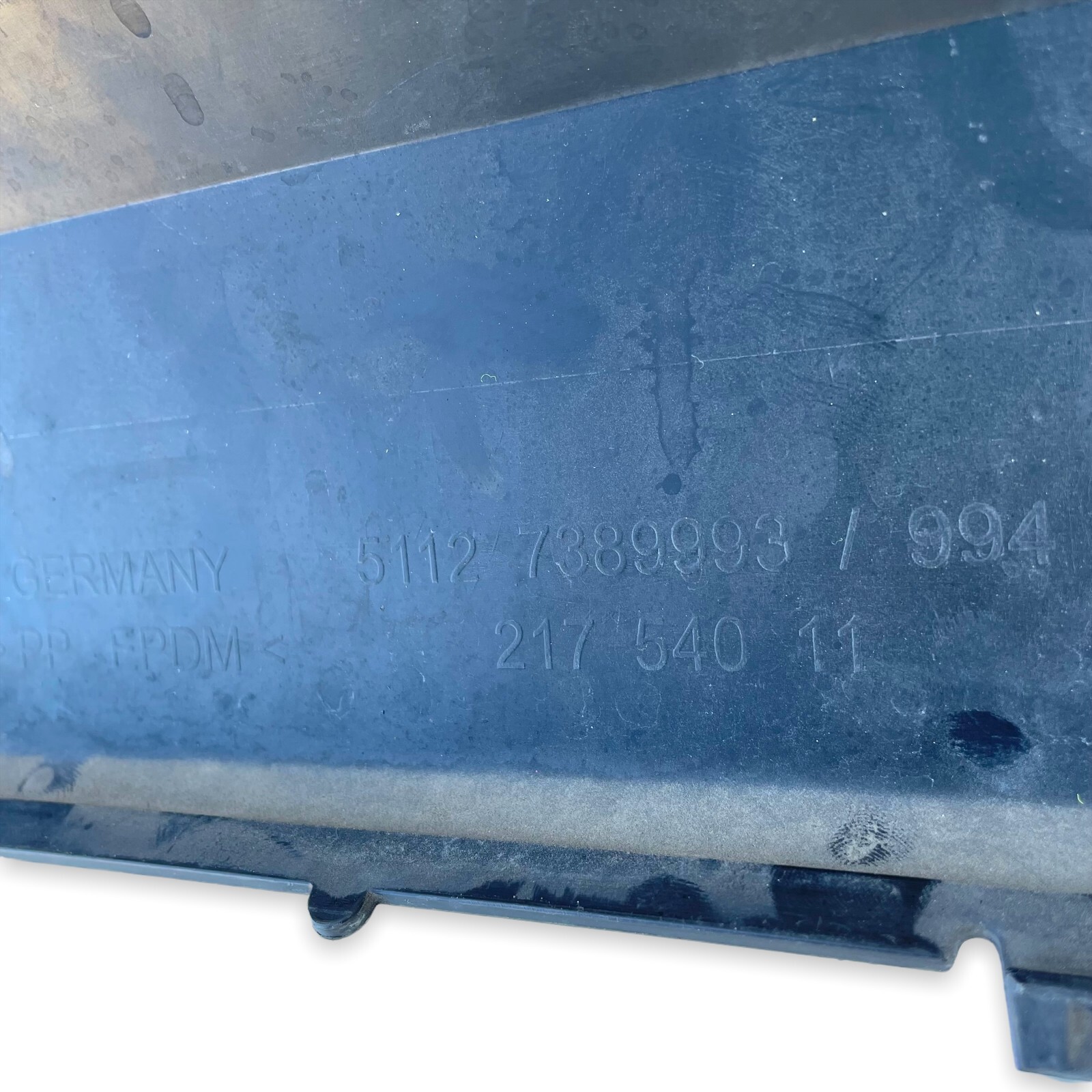 Genuine BMW 6 Series G32 GT Rear Bumper Diffuser 51127389993 for sale ...