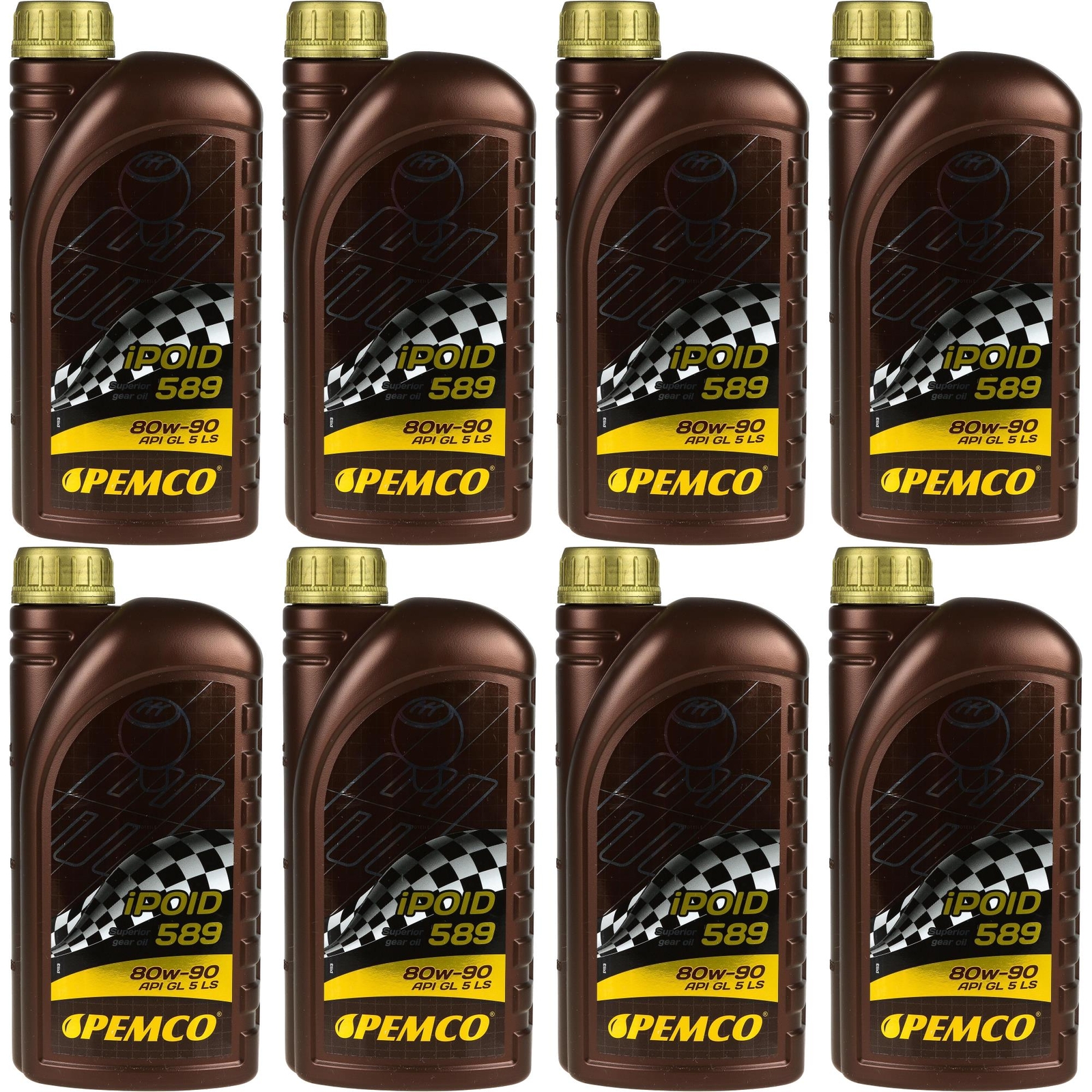 8x1 Liter Original PEMCO Getriebeöl iPOID 589 80W-90 Gear Oil Öl | eBay