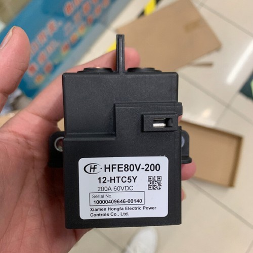 1pc HONGFA HFE80V-200-12-HTC5Y Automotive Relay 300A 60VDC | eBay