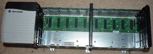 1756-A10 ALLEN BRADLEY CONTROLLOGIX 10 SLOT CHASSIS WITH 1756-PA72 SER ...