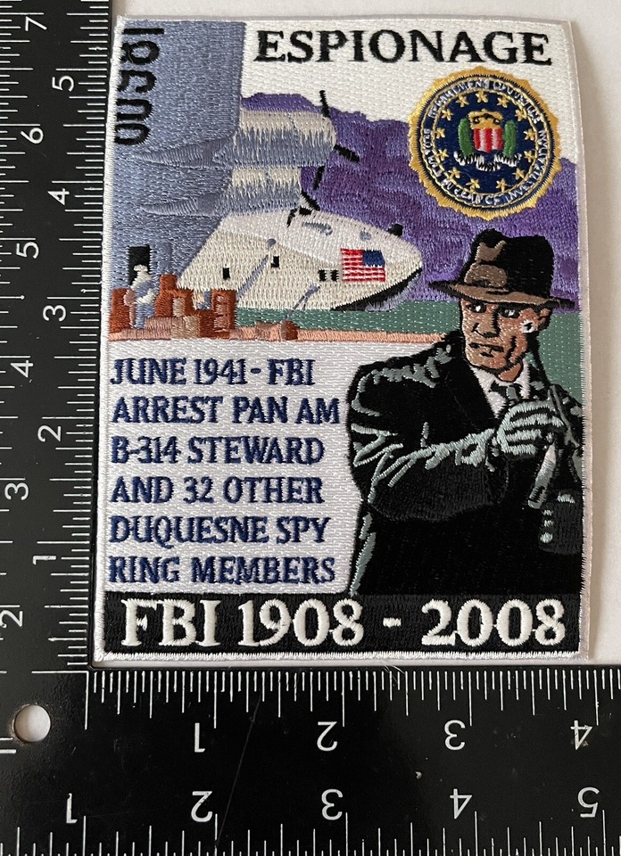 FBI Espionage June 1941 - PAN AM B-314 Steward FBI 100 1908 - 2008 ...