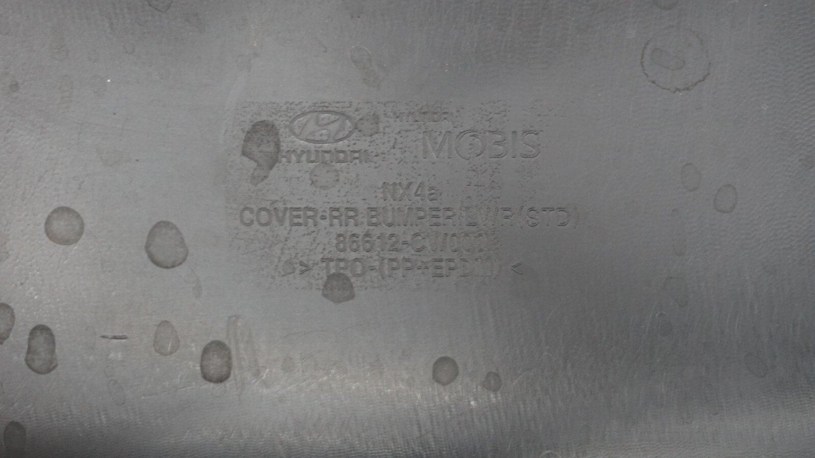 2022-2023 HYUNDAI TUCSON REAR BUMPER COVER OEM 86612-CW000 22 23 | eBay