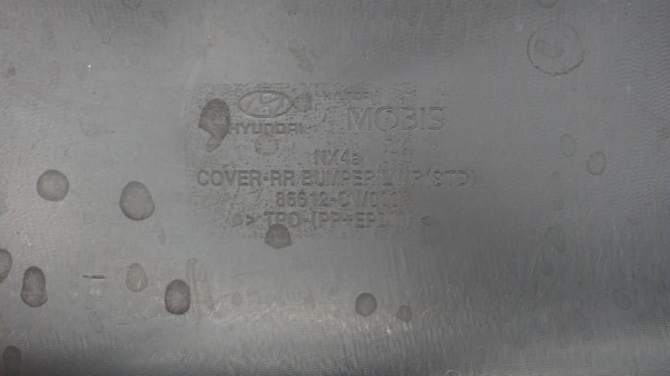 2022-2023 HYUNDAI TUCSON REAR BUMPER COVER OEM 86612-CW000 22 23 | eBay