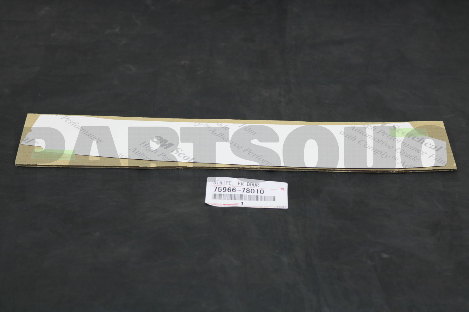 7596678010 Genuine Toyota TAPE, BLACK OUT, NO.3 LH 75966-78010 | eBay