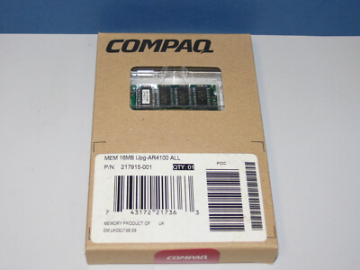 Compaq 004997-001 16MB 2x8MB 72-Pin Edo RAM 5V so-Dimm Laptop RAM | eBay