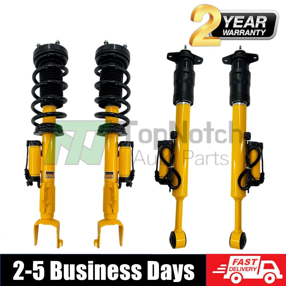 4x Front Rear Shock Struts Assys For Dodge Challenger Charger SRT SXT 6 ...