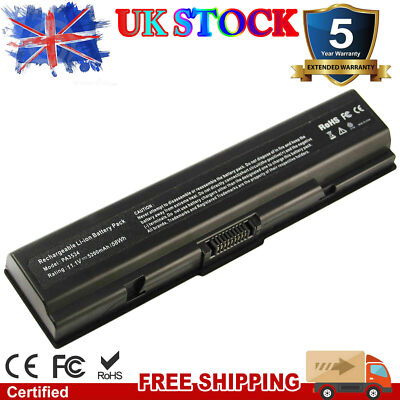 Battery for Toshiba Satellite Pro A200 A300 L300 L300D PA3534U ...